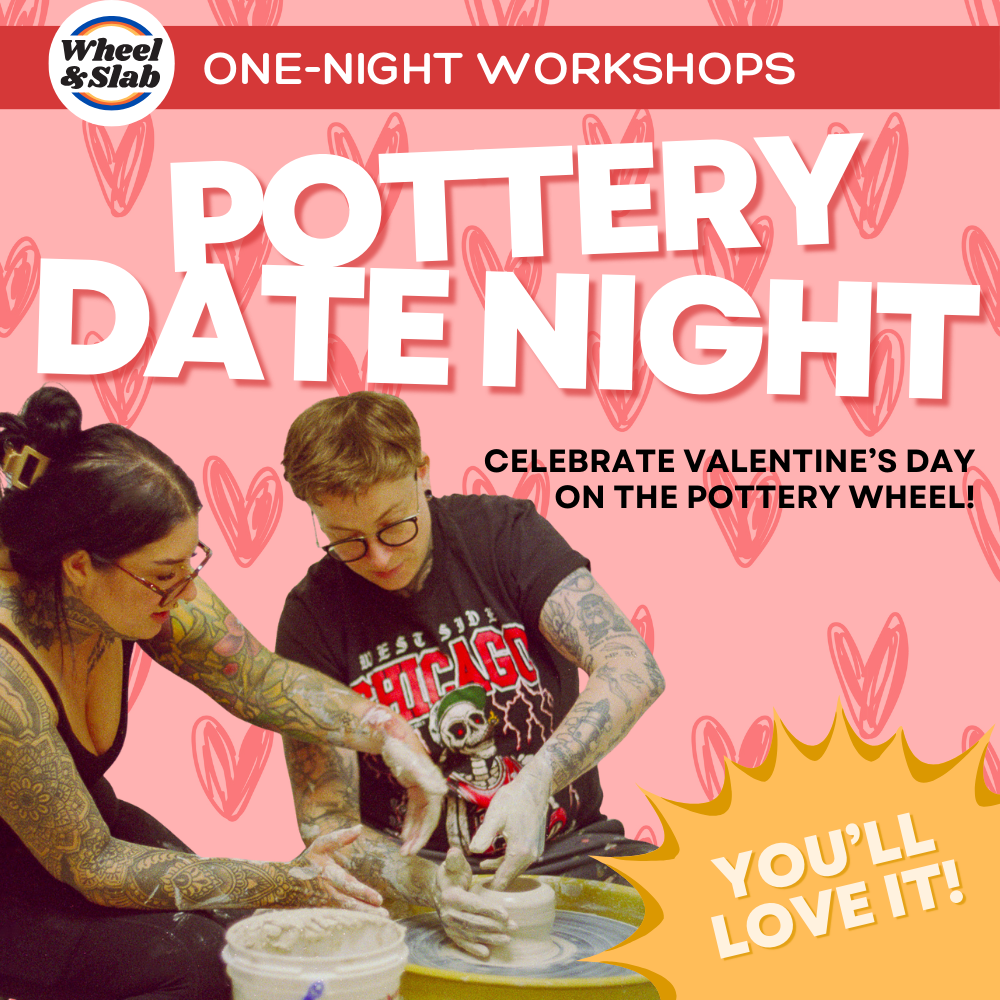 Rochester Pottery Date Night Workshop | Wheel & Slab Pottery Club