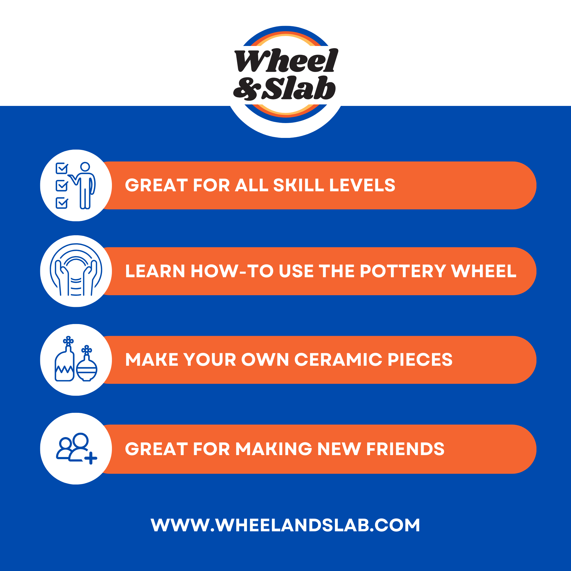 8 Week Introduction To Pottery Class Wednesday Nights Wheel And Slab Pottery Club